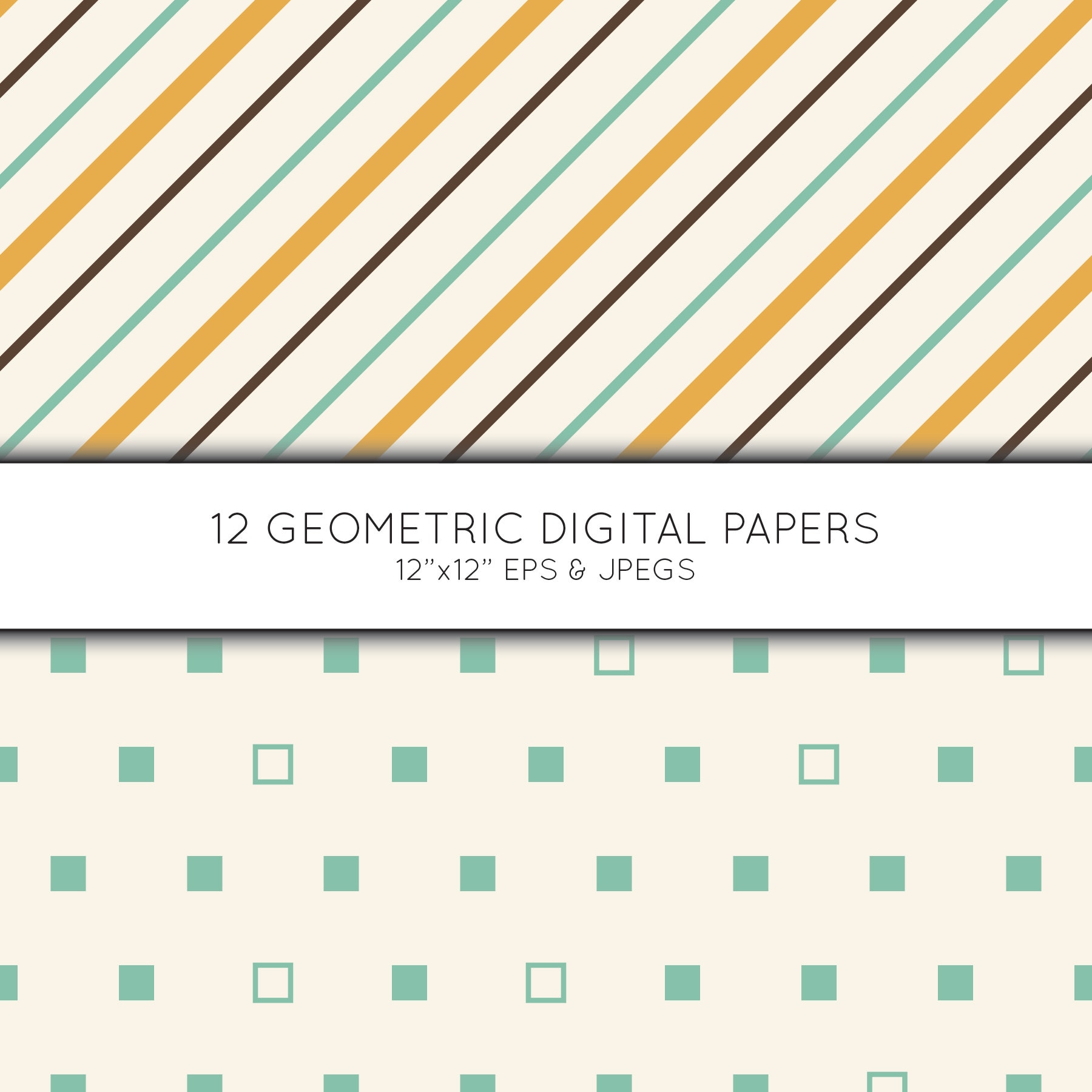 Fall Scrapbook Paper, Autumn Digital Paper, Retro Digital Paper Pack ...