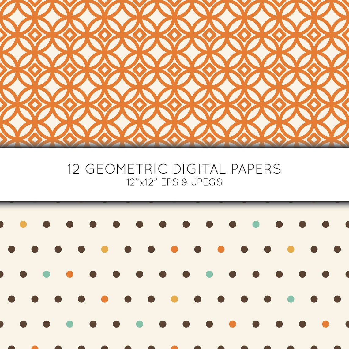 Fall Scrapbook Paper, Autumn Digital Paper, Retro Digital Paper Pack ...