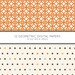 Fall Scrapbook Paper Autumn Digital Paper Retro Digital - Etsy