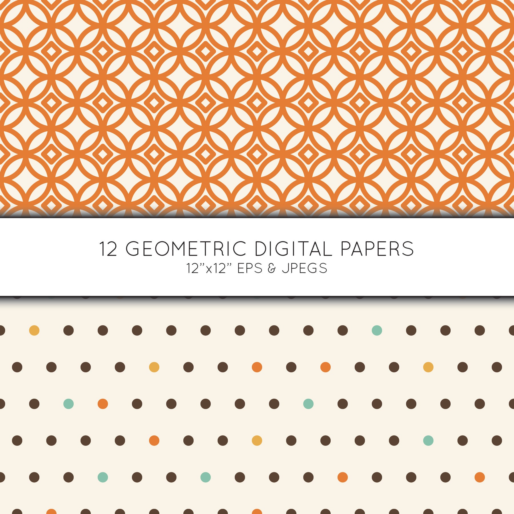 Fall Scrapbook Paper, Autumn Digital Paper, Retro Digital Paper Pack ...