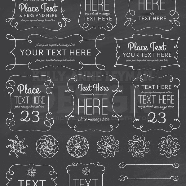 Chalkboard Frame - Etsy