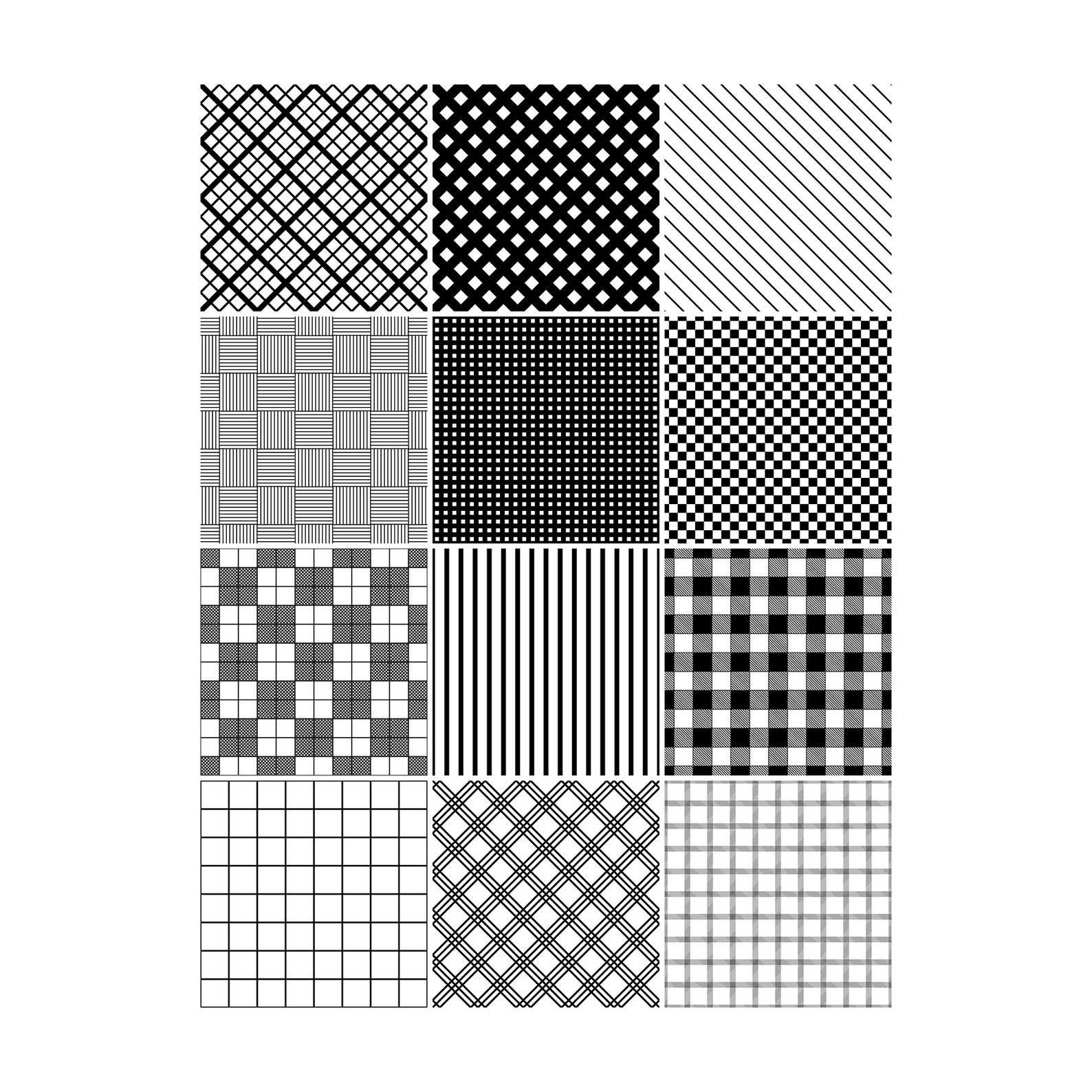 Plaid Digital Paper, Buffalo Plaid Scrapbook Paper, Check Digital Paper ...
