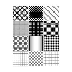 Plaid Digital Paper, Buffalo Plaid Scrapbook Paper, Check Digital Paper ...