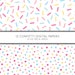 Party Digital Paper, Confetti Scrapbook Paper, Sprinkles, Digital Paper ...