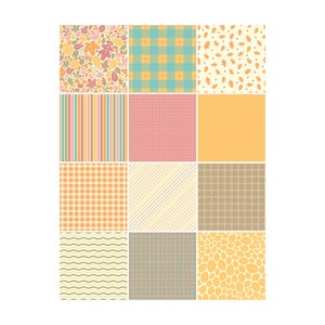 Fall Scrapbook Paper, Autumn Digital Paper, Leaf Digital Paper, Digital ...