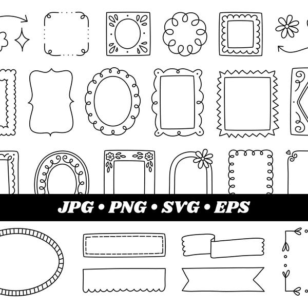Doodle Frames - Etsy