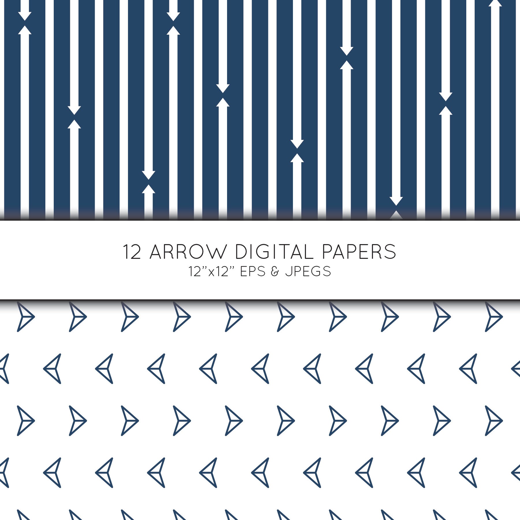 Arrow Digital Paper Arrow Scrapbook Paper Arrow Digital - Etsy Canada