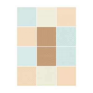 Geometric Digital Paper, Geometric Scrapbook Paper, Digital Paper Pack ...