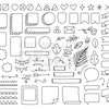 Digital Frames Clipart, Doodle Frames Clipart, Hand Drawn Frames ...