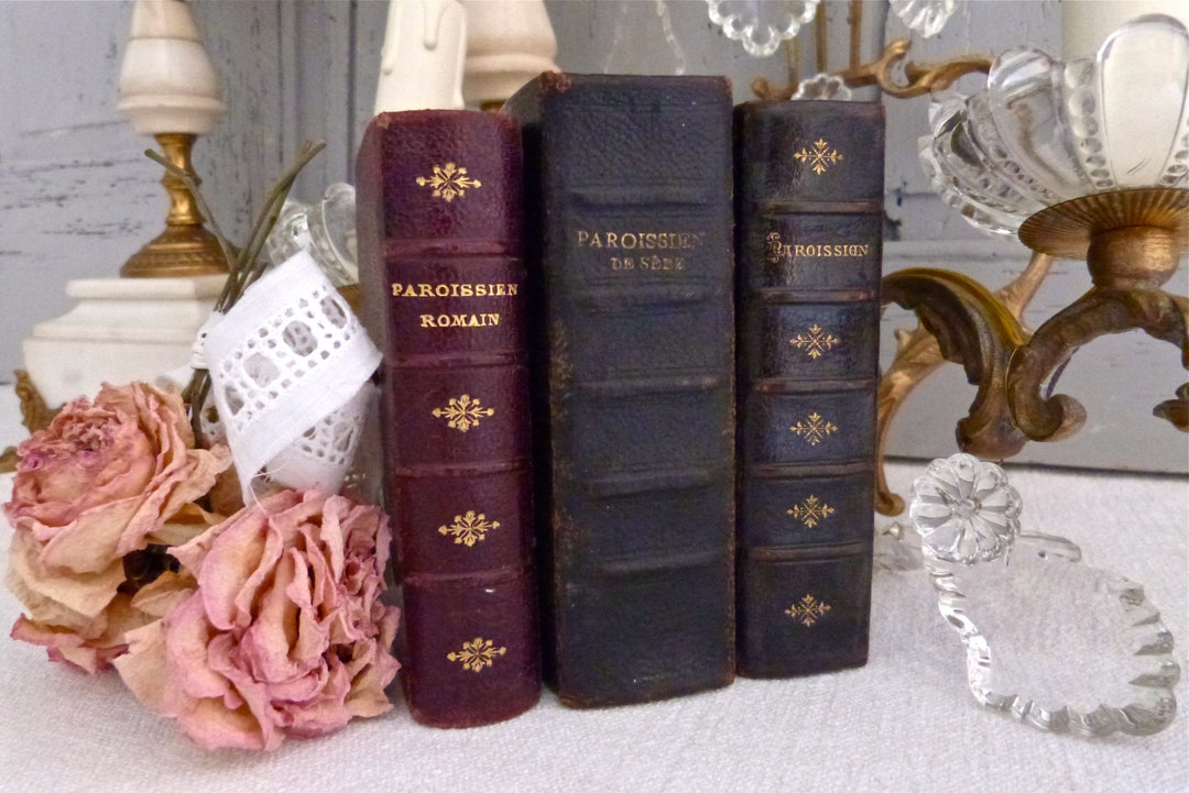 3 Shabby French Missal - French Religious Book - Prayer Book - French ...