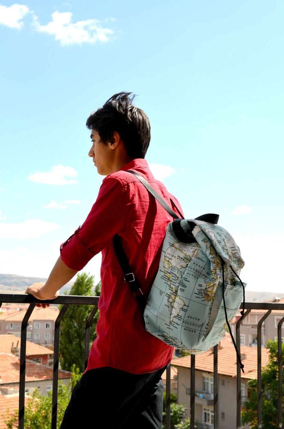 First Day of School Backpack, Canvas Backpack, Travel Bag, Hipster ...