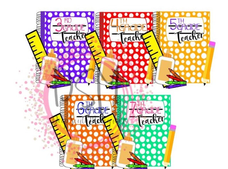Back to School Teacher Grade Composition Notebook Digital | Etsy