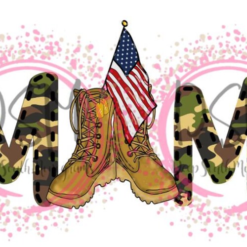 Army Mom Military Design Sublimation Design PNG Digital - Etsy
