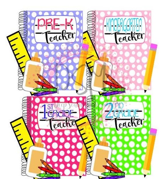 Back to School Teacher Grade Composition Notebook Digital | Etsy