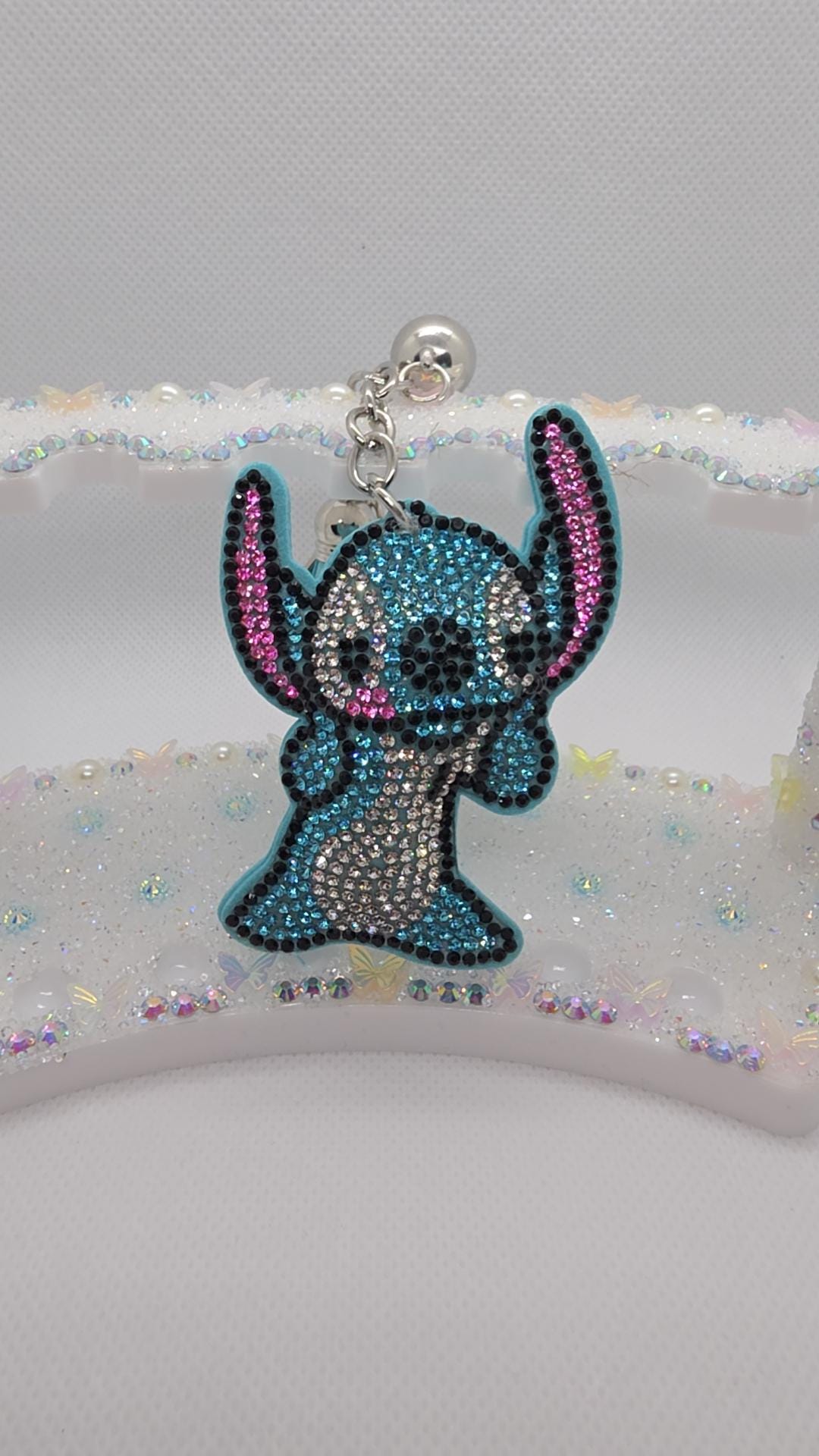 Stitch Bling Keychain, Bag Charm - Etsy