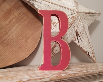 Wooden letter b | Etsy