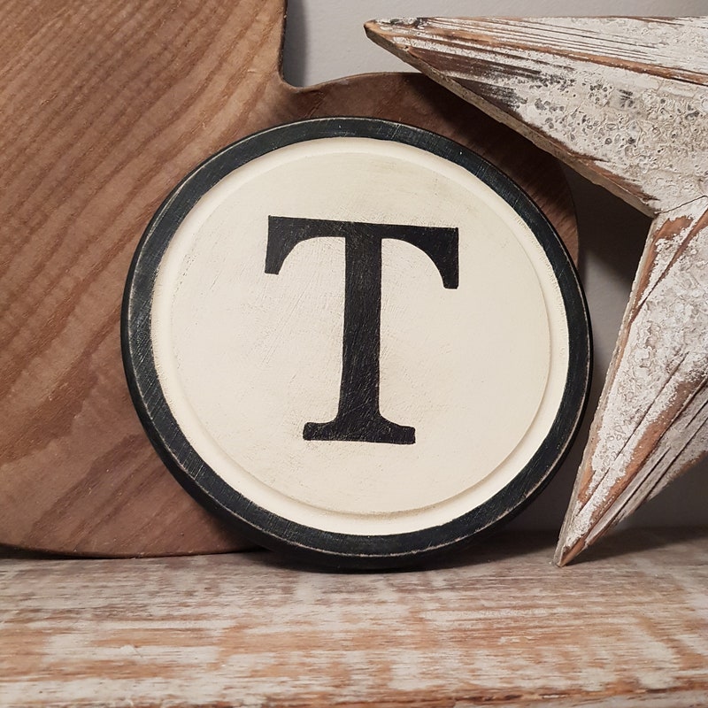 Wooden Letter T - Etsy