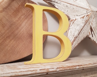 Wooden letter b | Etsy