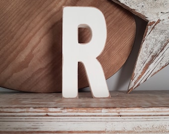 Wooden letter r | Etsy