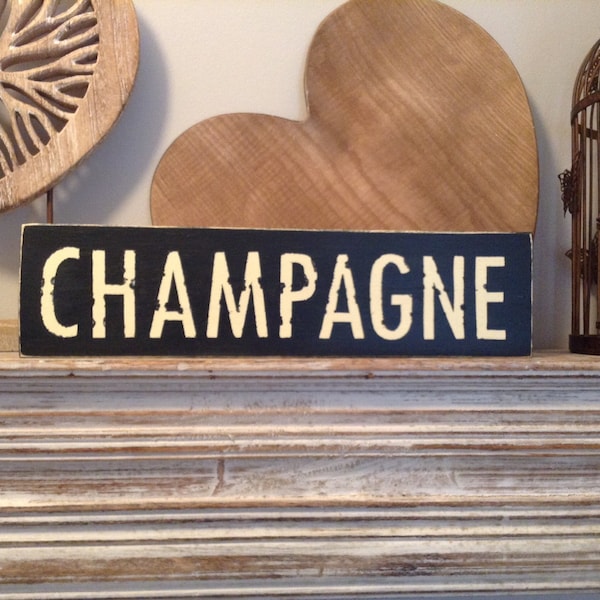 Champagne Sign - Etsy UK
