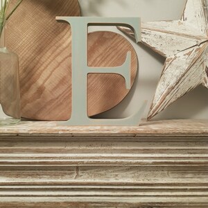Wooden Letter E – Personalised Name Letter – Nursery Decoration Ideas ...
