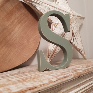 Wooden Letter S – Personalised Name Letter – Nursery Decoration Ideas ...