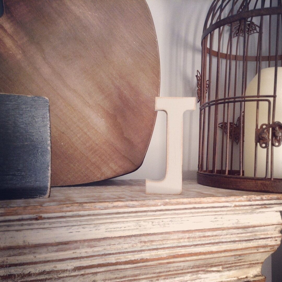 Wooden Letter J – Personalized Name Letter – Nursery Decoration Ideas ...