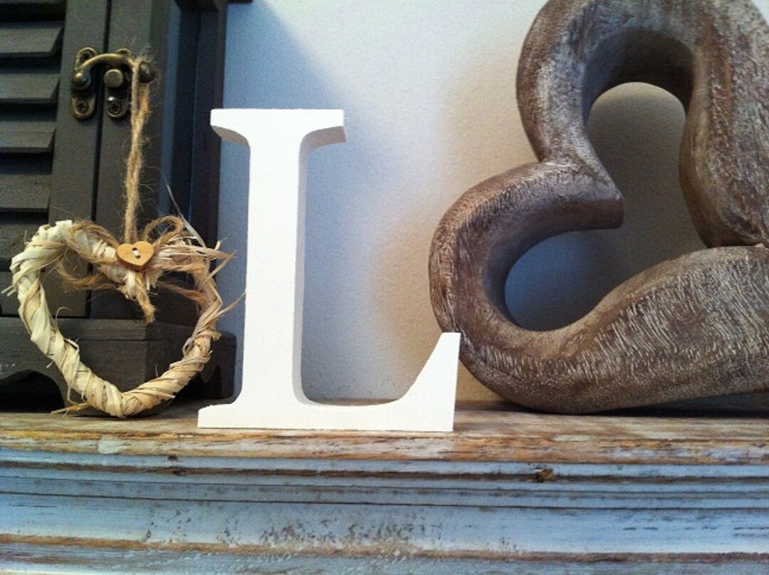 Wooden Letter L – Personalised Name Letter – Nursery Decoration Ideas ...