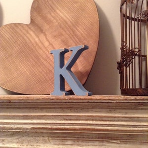 Wooden Letter K – Personalised Name Letter – Nursery Decoration Ideas ...
