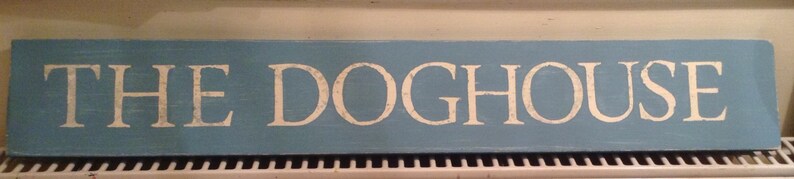 Wooden Sign - the Dog House - 60cm - Etsy UK