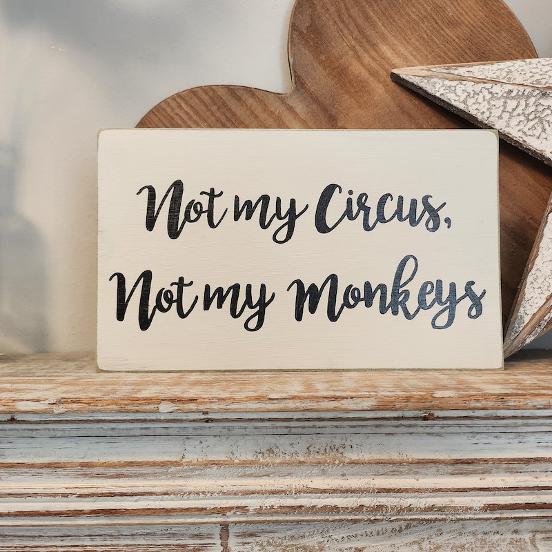 Not My Monkeys - Etsy