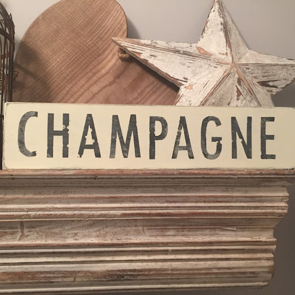 Champagne Sign - Etsy UK