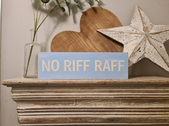 Ornaments & Accents Home & Living Home Décor 33cm Handmade Wooden Sign ...