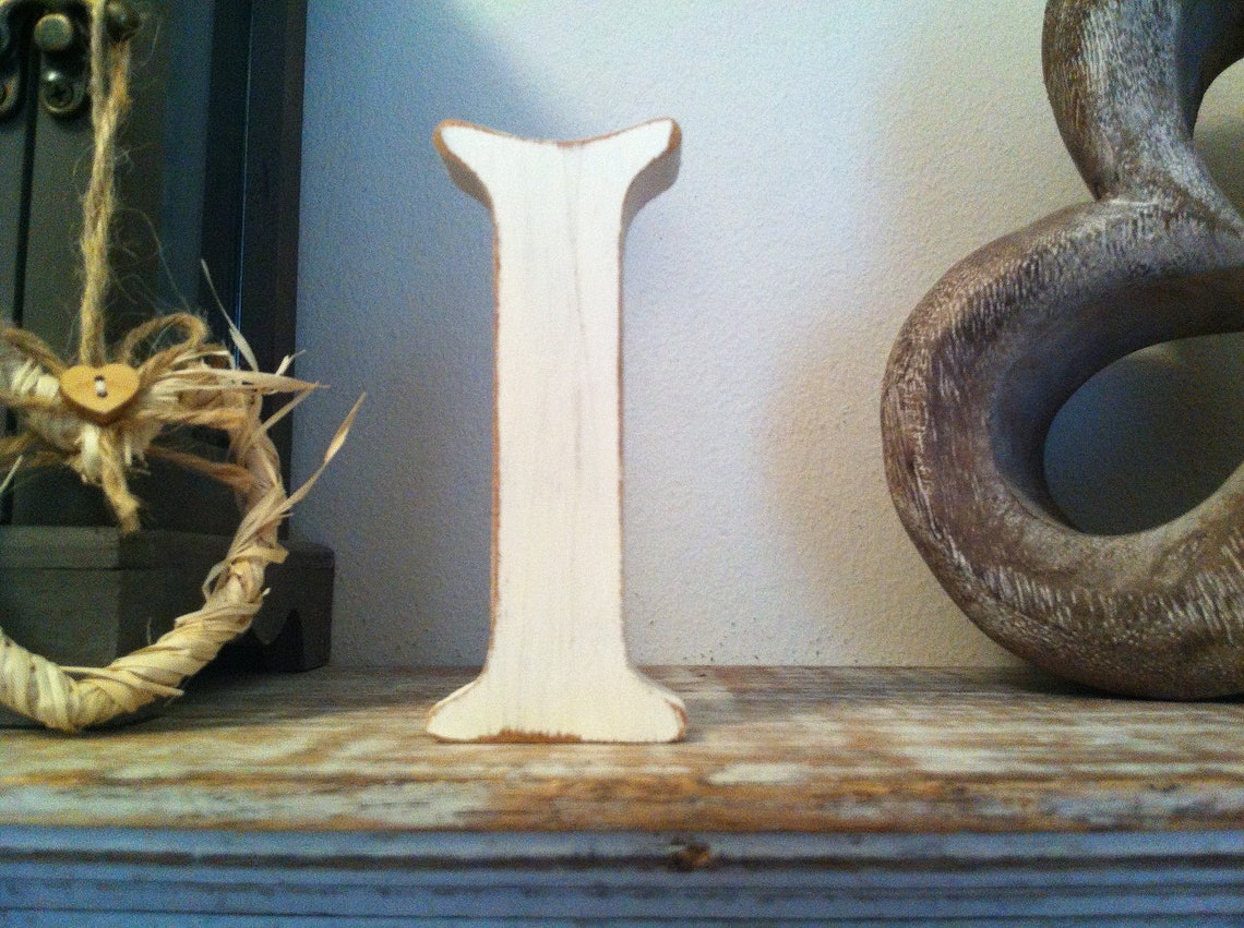 Wooden Letter 'I' 30cm Victorian Font Various - Etsy UK