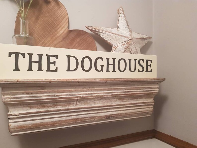 Large Wooden Sign - the Dog House - 60cm - Etsy