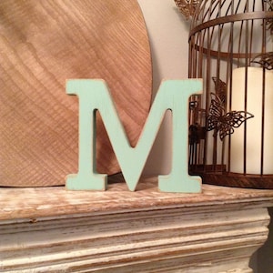 Wooden Letter M – Personalized Name Letter – Nursery Decoration Ideas ...