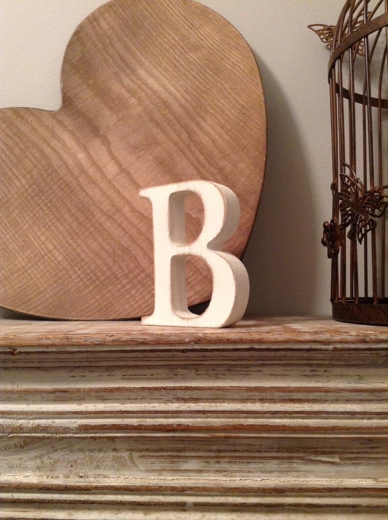 Wooden Letter 'B' 10cm Georgian Font Various - Etsy UK