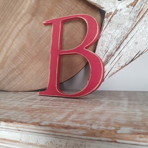 Wooden Letter B – Personalised Name Letter – Nursery Decoration Ideas ...