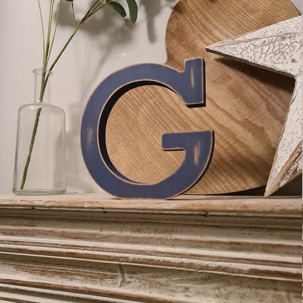 Wooden Letter G - Etsy