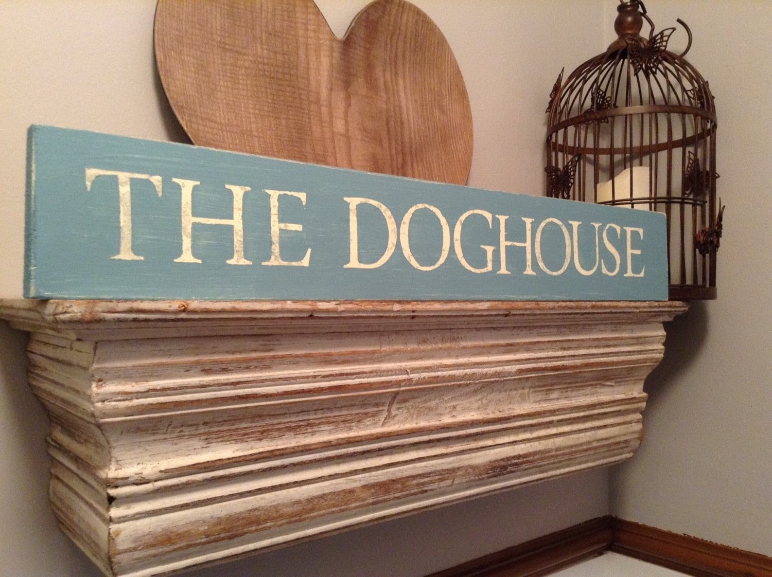 Wooden Sign the Dog House 60cm - Etsy UK