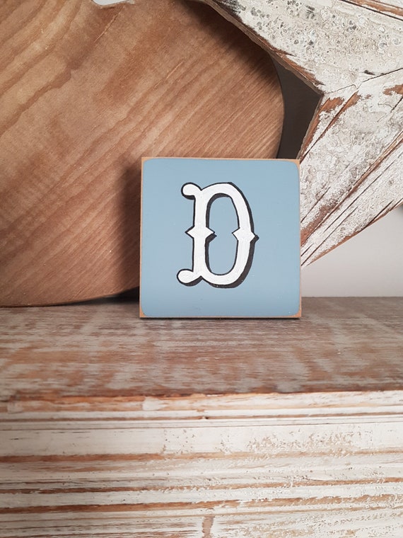 Personalised Letter Blocks Initials Wooden Letters | Etsy