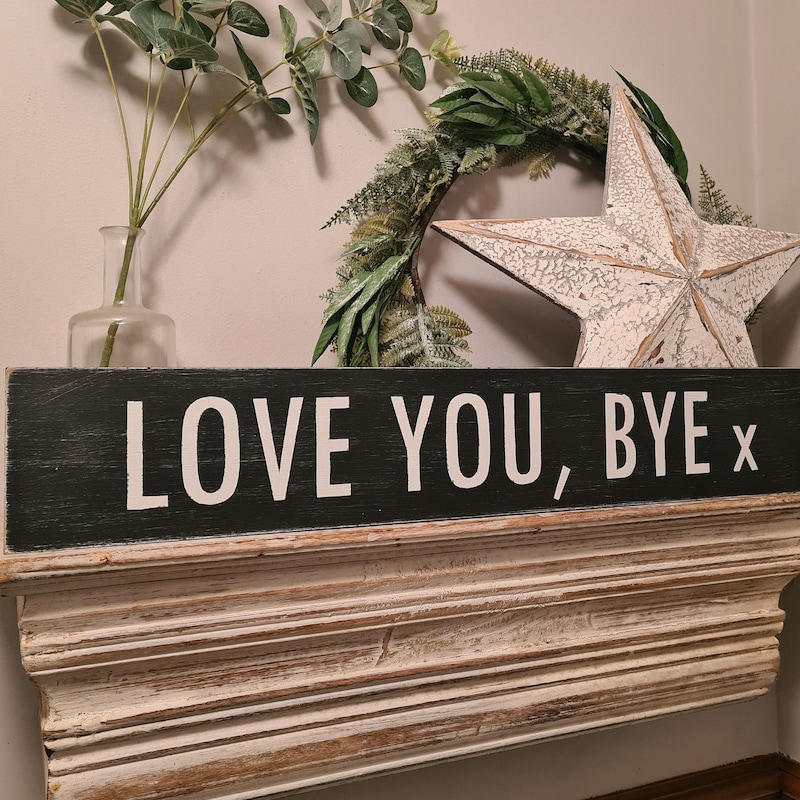 Wooden Love Sign - Etsy