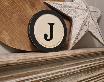 Rustic Letter J Sign - Etsy