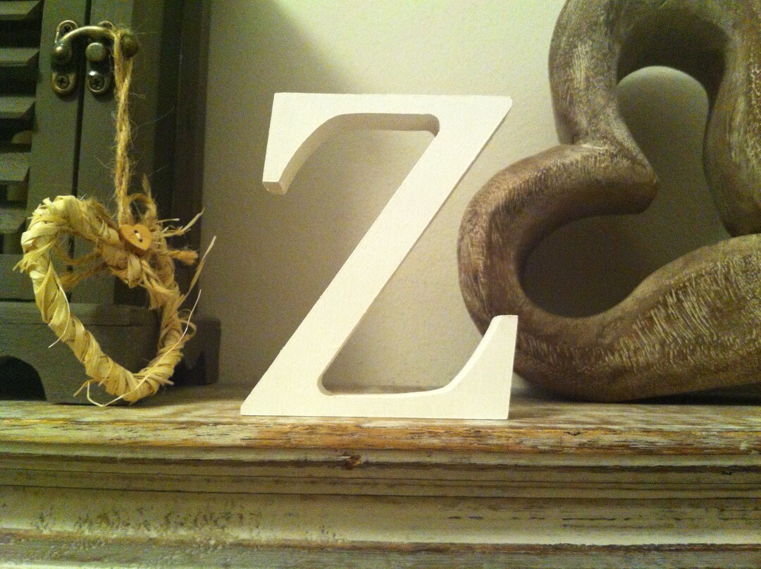 Wooden Letter Z – Personalised Name Letter – Nursery Decoration Ideas ...