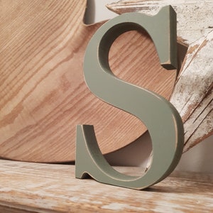 Wooden Letter S – Personalised Name Letter – Nursery Decoration Ideas ...