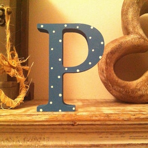 Wooden Letter P – Personalized Name Letter – Nursery Decoration Ideas ...