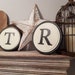 20cm Round Letter R Sign, Monogram, Initial, Wall Art, Home Decor ...