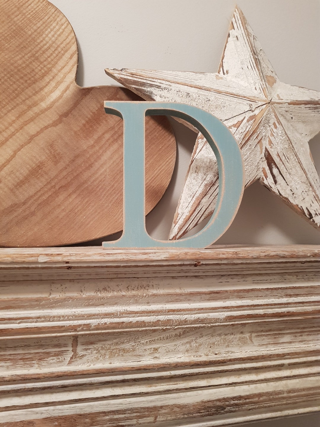 Wooden Letter D – Personalized Name Letter – Nursery Decoration Ideas ...