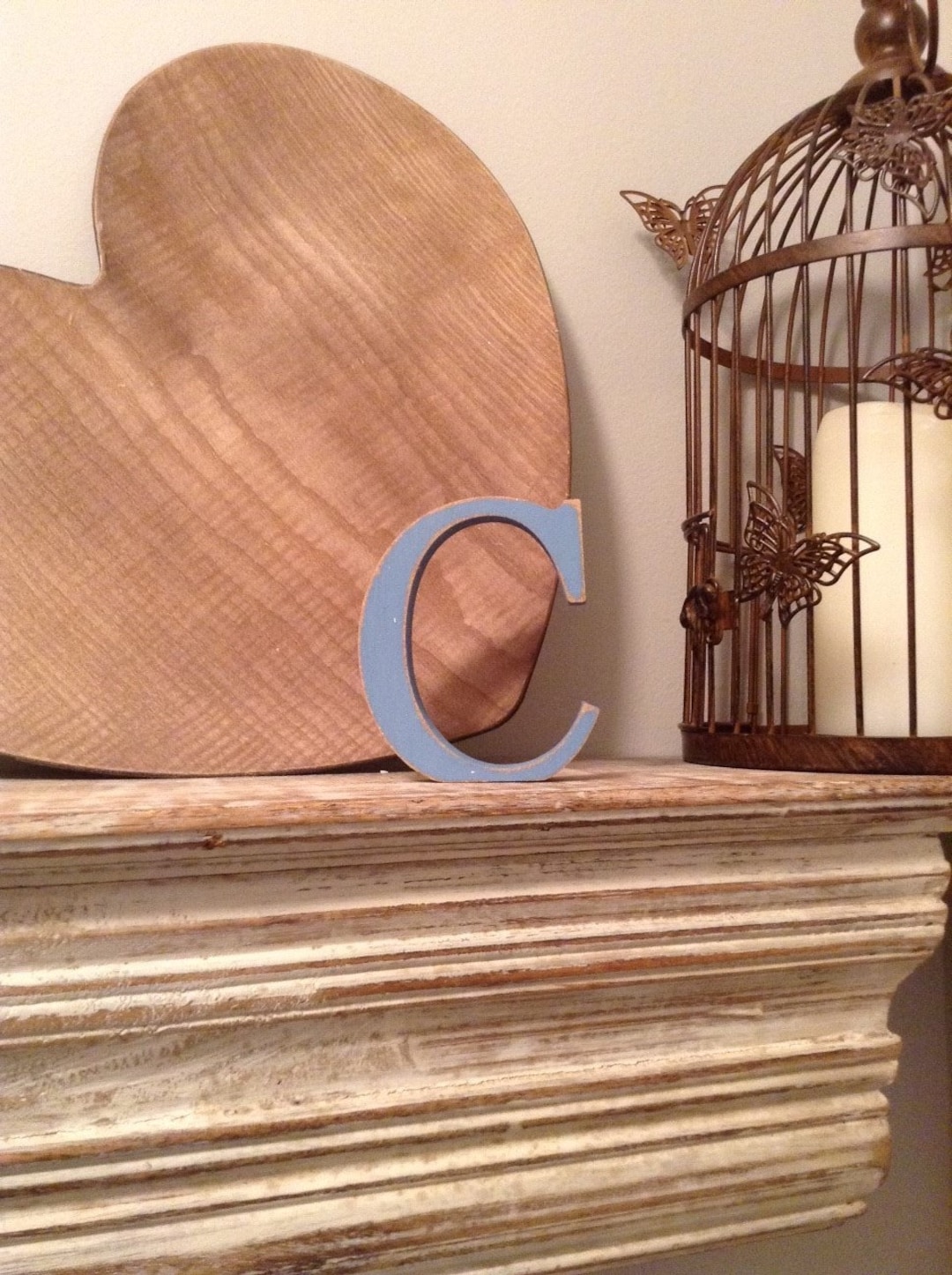 Wooden Letter C – Personalized Name Letter – Nursery Decoration Ideas ...