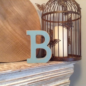 Wooden Letter B – Personalised Name Letter – Nursery Decoration Ideas ...